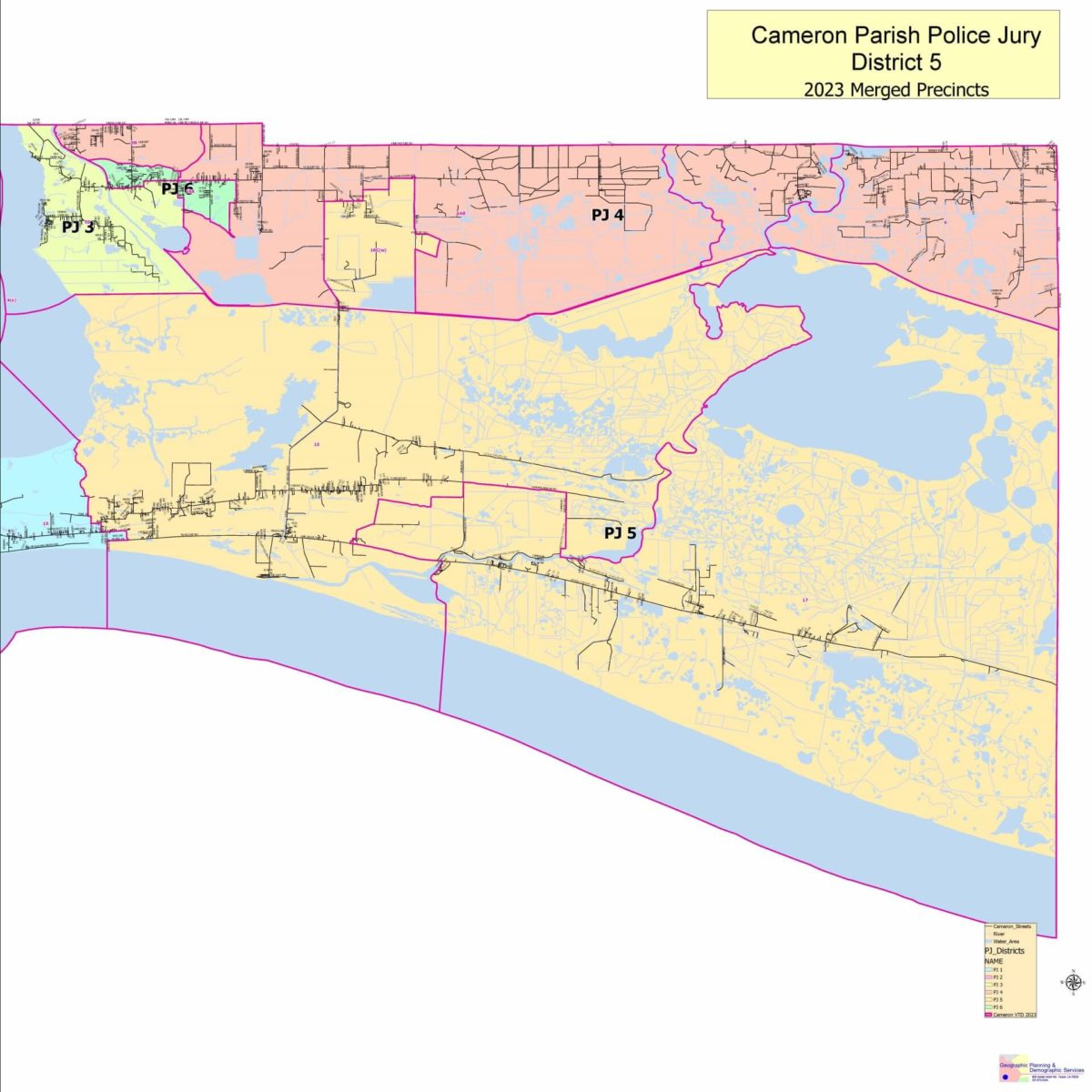 Parish Maps - Cameron Parish Police Jury