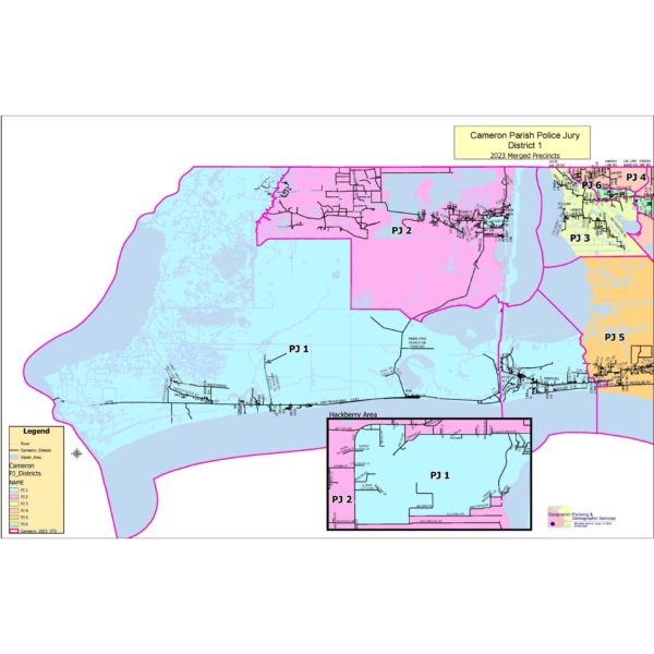 Parish Maps - Cameron Parish Police Jury