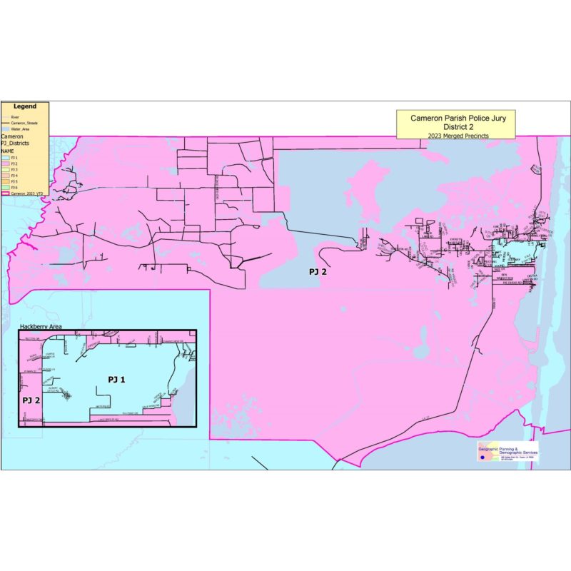 Parish Maps - Cameron Parish Police Jury